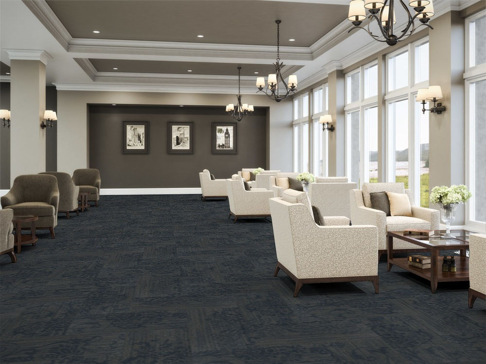 Flourish Weave Plank TFLW - Carpet Tile | EF Contract